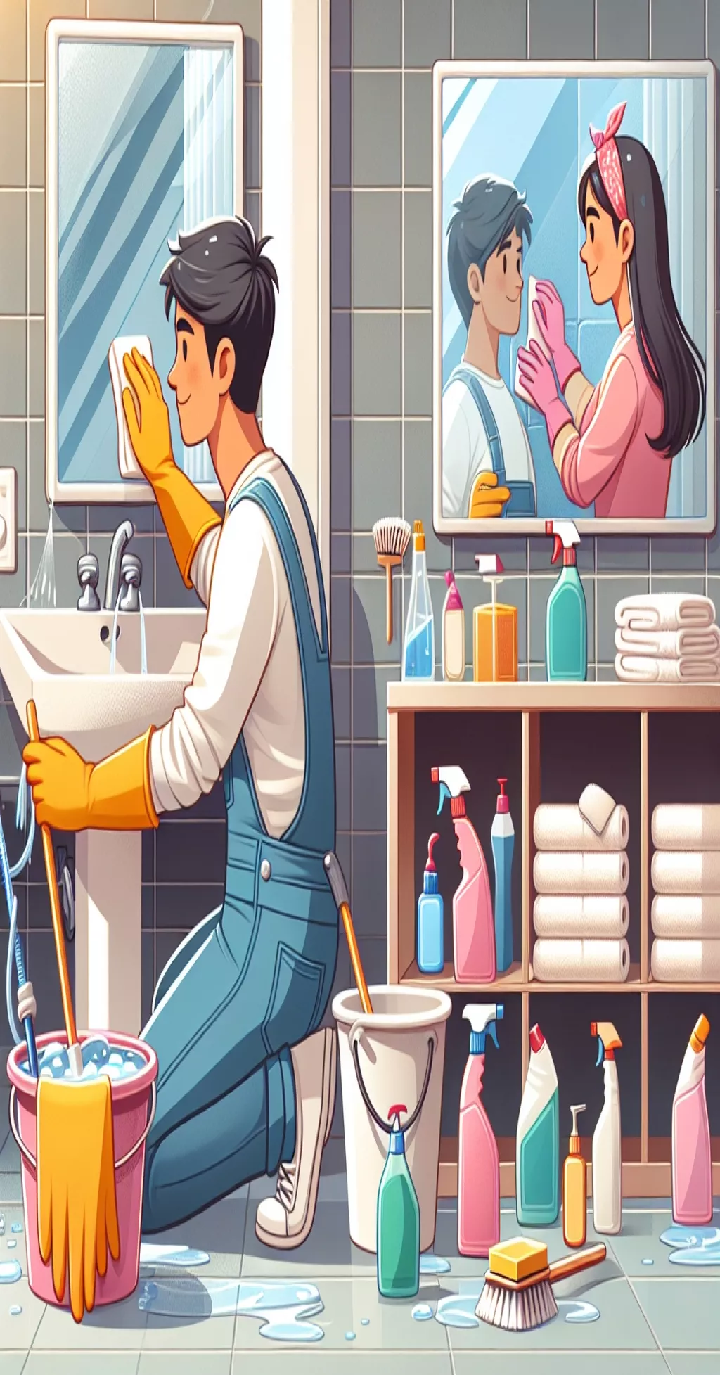 Bad putzen ⇒ Tipps & Tricks für effiziente Badreinigung