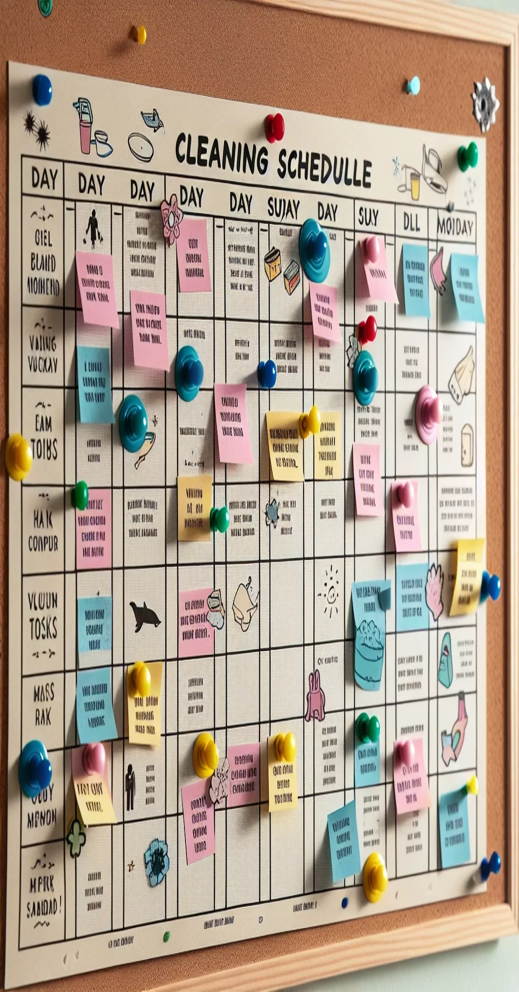 Putzplan Vorlage zum Ausdrucken ⇒ Kostenlos & praktisch nutzen